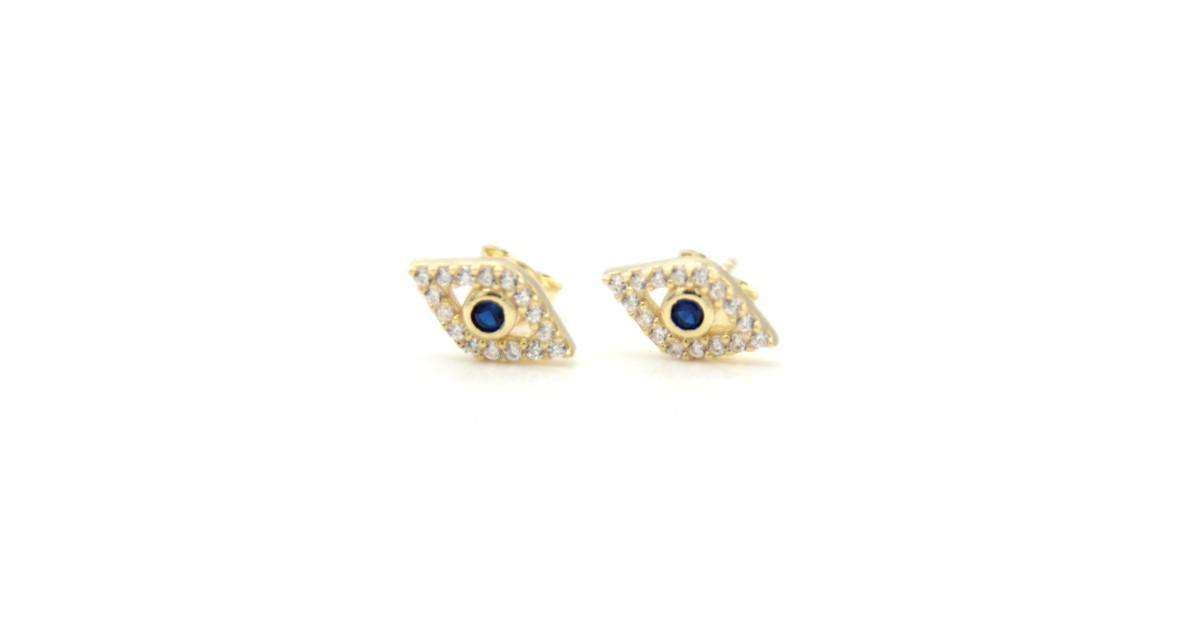 Evil Eye Studs | Roselium